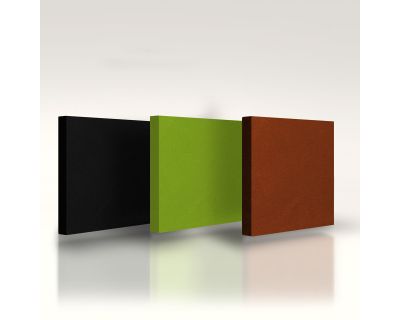 Suede acoustic panels by Acoustimac