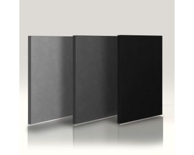 Suede acoustic panels by Acoustimac