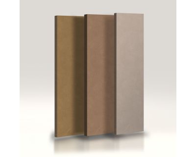 Suede acoustic panels by Acoustimac