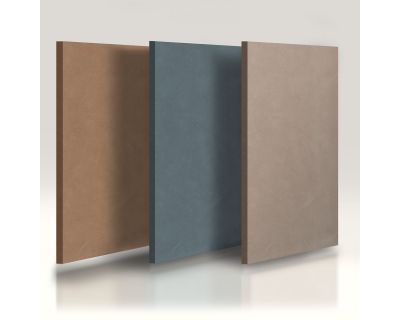 Suede acoustic panels by Acoustimac