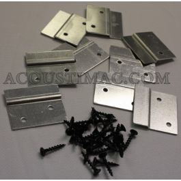 Z-Clip Acoustic Panel Installation Kit (4 Z-Clips total per kit)